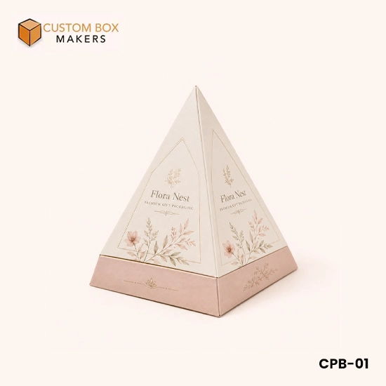 Custom Pyramid Boxes at Wholesale Rates